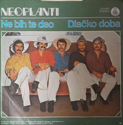 SP Neoplanti – Ne Bih Te Dao / Djačko Doba