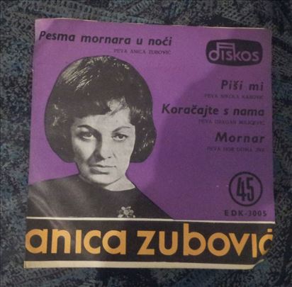 Anica Zubović - Pesma mornara