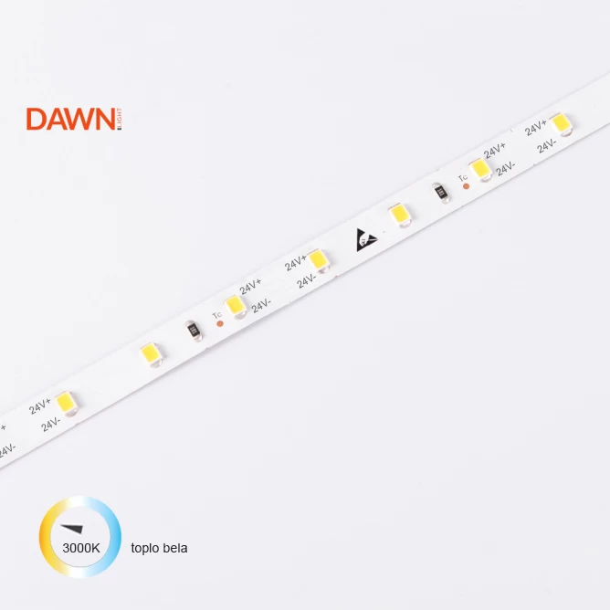 DAWN LED TRAKA 24V 4.8W/m 3000K IP20 (HL 2835-60-WW, 5m, 8mm) 150018