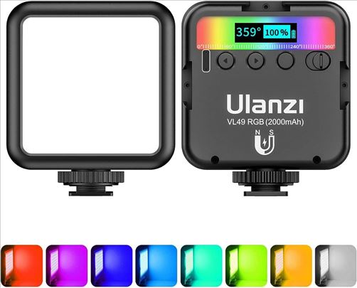 Ulanzi VL49 RGB Video Foto Reflektor Ball Head