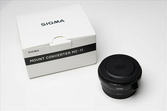 Sigma MC-11 adapter Canon EF Mount to Sony E Moun