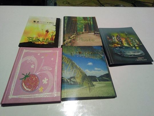 Albumi za slike manji 5 komada lot 2