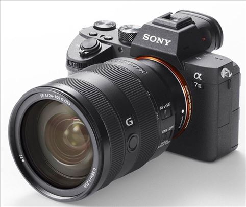 Sony A7 mark III + Sony 24-105mm f/4 G OSS - novo