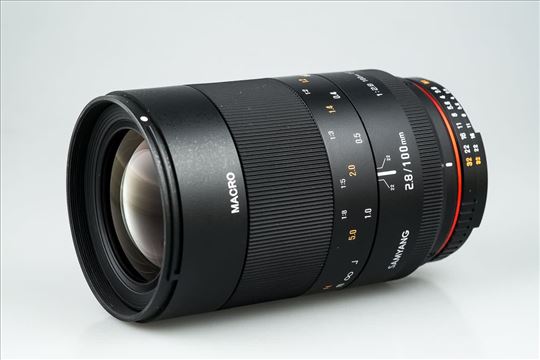 Samyang 100mm f/2.8 ED UMC Macro za Nikon - Mint