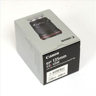 Canon 135mm 2.0 L USM - Novo