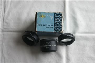 Automatic extension tube set to fit "P" M42