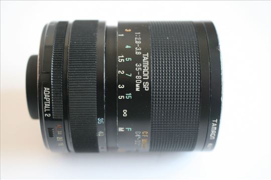 Tamron SP35-80mm 1:2.8-3.8 Adaptall 2 i adapter OM