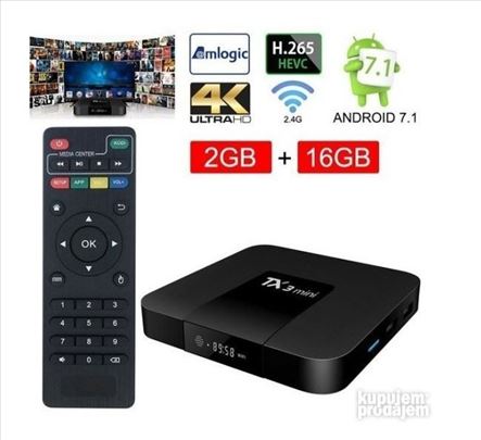 Android Smart TV BoX TX3 mini 1GB/8GB EON