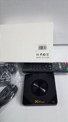 X99 mini android 9 tv box SMART TV 6/64gb NAJJACI