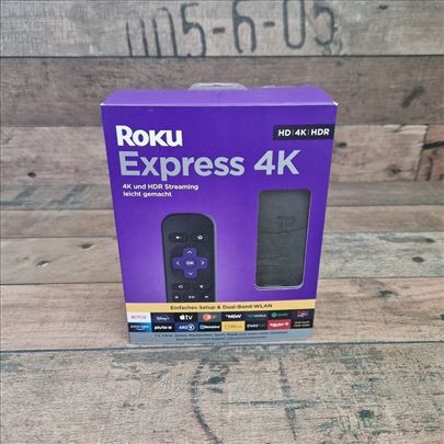 Roku Ekpress 4K Media Center, Tv Box desktop