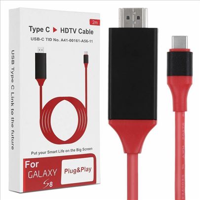 Hdmi Tv-Telefon kabal za Samsung S8 USB-C