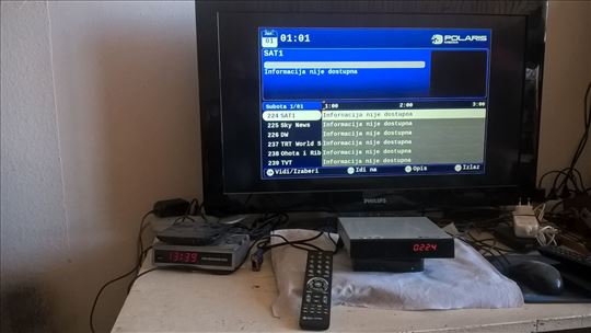 Polaris media ZHD210 HDTV satelitski risiver