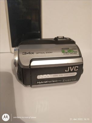 JVC GZ-MG140E HDD 40 gb digitalna kamera