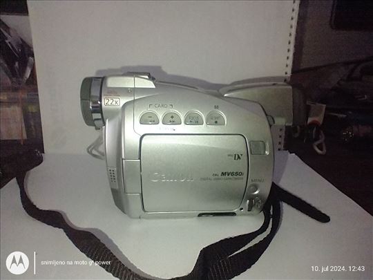 CANON DM-MV650 miniDV kamera(