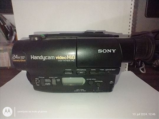 SONY CCD-tr780e hi8 video kamera BR.2