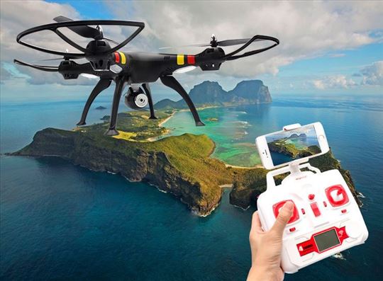 SYMA X8W DRON – KVADKOPTER SA WIFI FPV KAMEROM