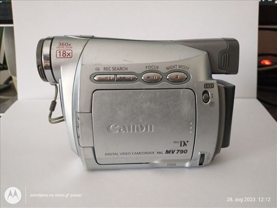 CANON MV790 E miniDV video kamkorder