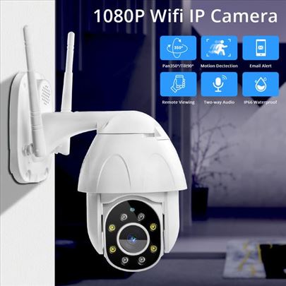 IP WiFi PTZ kamera spoljna vodootporna 1080P