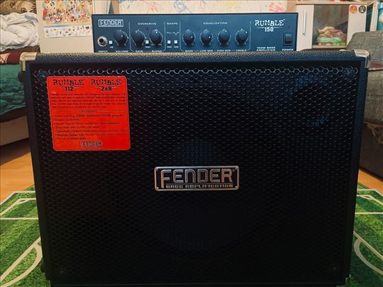 Legacy Fender Rumble 112+Legacy Fender Rumble 150