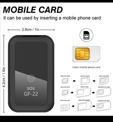 GPS lokator GF 22