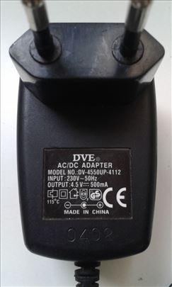 Punjač DVE model DV-4550UP-4112 ulaz: 230V~ 50Hz