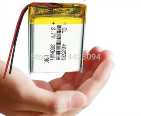 3.7V 230mAh LiPo Punjiva baterija