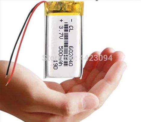 3.7V 500mAh LiPo Punjiva baterija