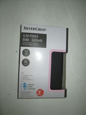 Eksterna baterija Silver Crest, 5000 mAh