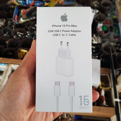 Punjač brzi 35W za iPhone 15 komplet sa c-c kablom