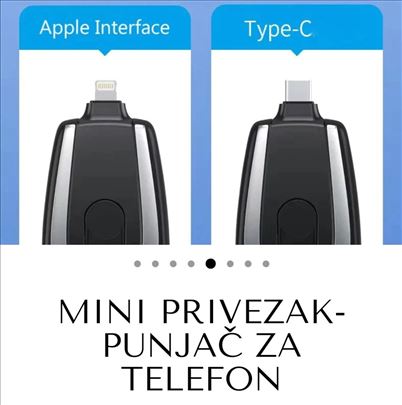 Privezak punjač za telefon NOV