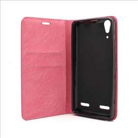 Futrole Lenovo A6000 Mercury Flip pink