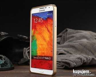 Samsung Note 3 Bumper Aluminium gold