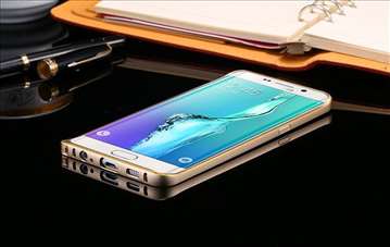 Bumperi za s6 edge plus aluminium gold