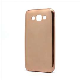 Futrole samsung e7 electro silikon gold