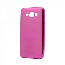 Futrole samsung e7 electro silikon pink