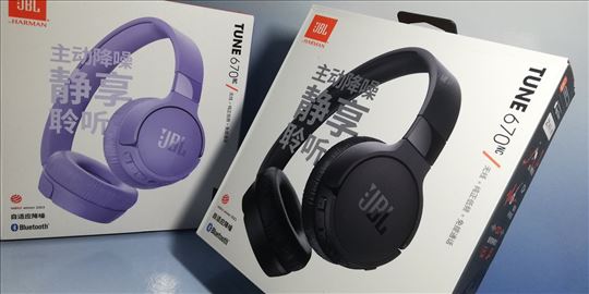 JBL Tune 670NC Noise Cancelation Headphones black