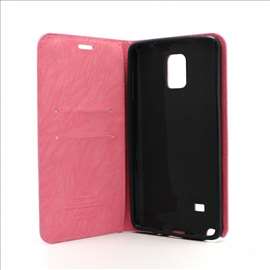 Futrole za note 4 mercury flip pink