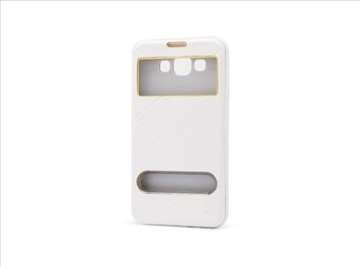 Samsung e7 e700 Bi fold futrole bela