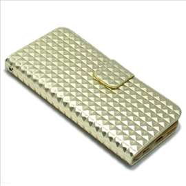 Futrole Iphone 6plus bifold diamond gold