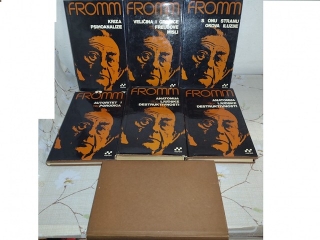 Erich Fromm 7 knjiga / Nepotpun komplet