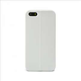 Futrole za iphone 5 leather bela