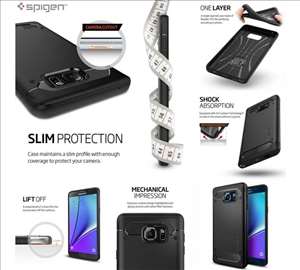 Futrole za samsung note 4 spigen rugged