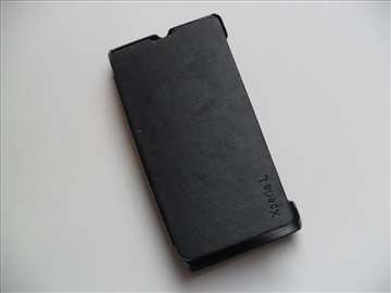 Futrole Flip cover za Xperia L s36h crna