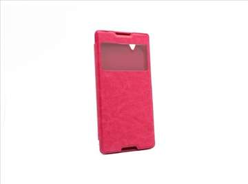 Bi Fold kozne futrole za Xperia T2 pink