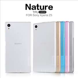 Futrole sony z5 e6603 nillkin nature siva