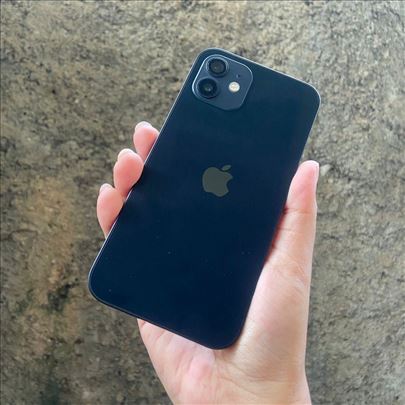 iPhone 12 64GB Blue Sim Free novo 100% Baterija