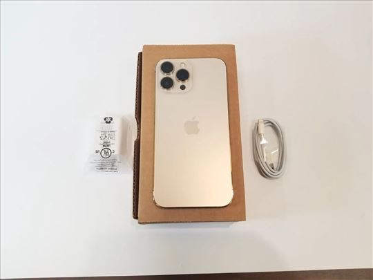 iPhone 13 Pro Max 128GB Zlatni 100% Helti