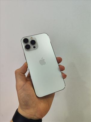 iPhone 13 Pro Max 128GB Silver Novo! 100% Baterija