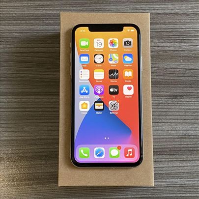 iPhone X 64GB Beli Sim Free novo 100% Baterija