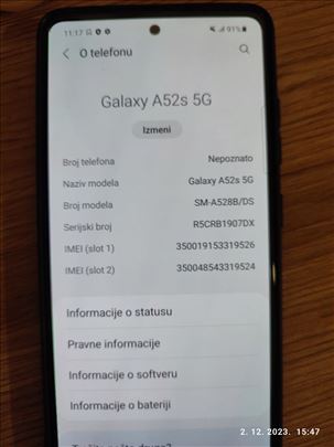 Samsung A52s 5G